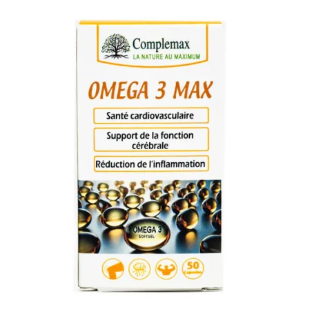 COMPLEMAX Oméga 3 Max 50 CAPSULES - COMPLEMAX