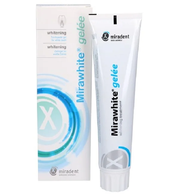 MIRADENT MIRAWHITE GELEE GEL BLANCHEUR 100ML - MIRADENT