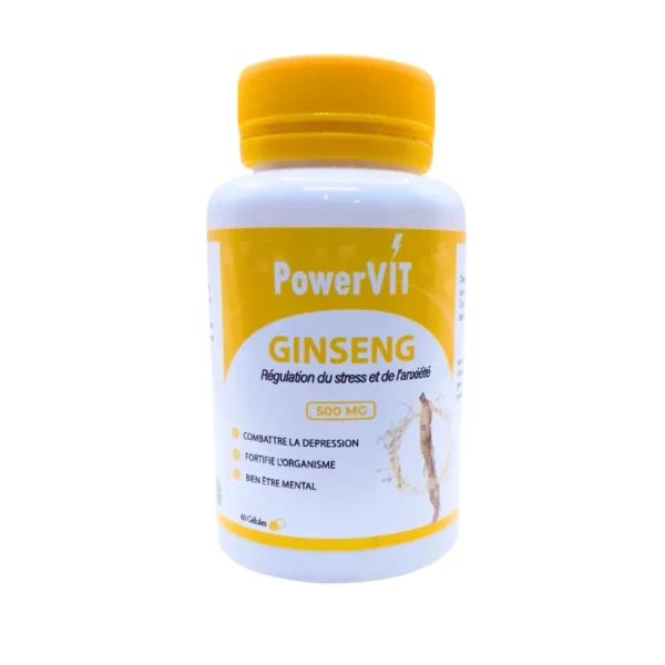 PowerVIT Ginseng 500mg 60 Gelules - product_brand